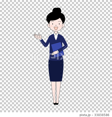 Concierge Woman - Stock Illustration [33838586] - PIXTA