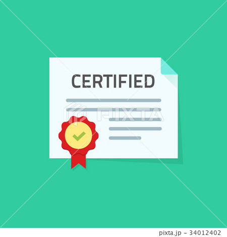 Stock Certificate Icon