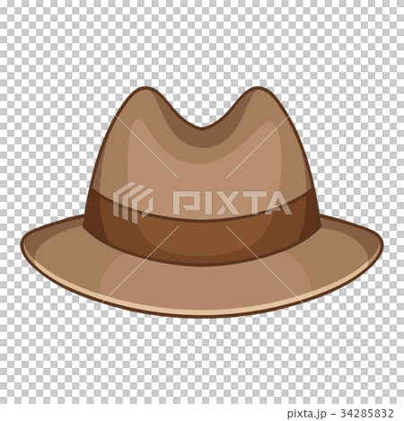 Trilby icon, cartoon style - Stock Illustration [34285832] - PIXTA