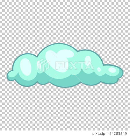 Sleet cloud icon, cartoon style - Stock Illustration [34285849] - PIXTA