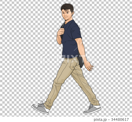 Men going out - Stock Illustration [34480617] - PIXTA