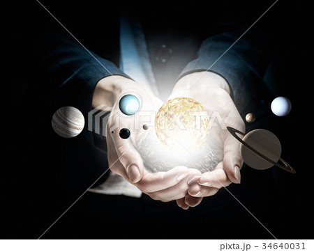 Sun systemの写真素材 [34640031] - PIXTA