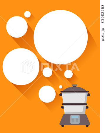 Cooking Steam Bubbles Illustrationのイラスト素材 [35082568] - PIXTA