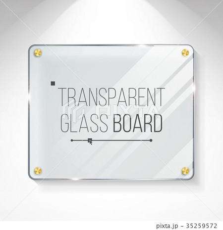 Transparent Shining Glass Vectorのイラスト素材 [35259572] - PIXTA