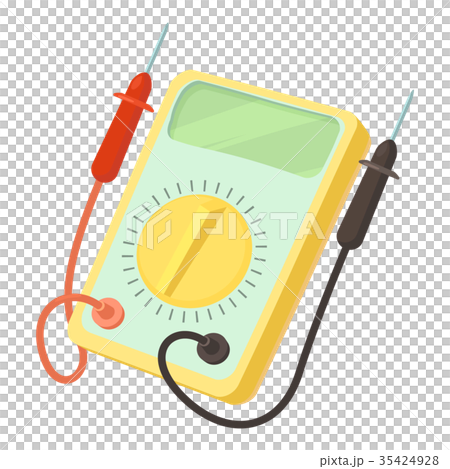 Multimeter icon, cartoon style - Stock Illustration [35424928] - PIXTA