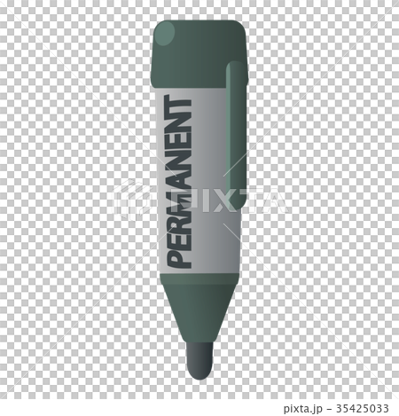 Permanent marker icon, cartoon style-插圖素材 [35425033] - PIXTA圖庫