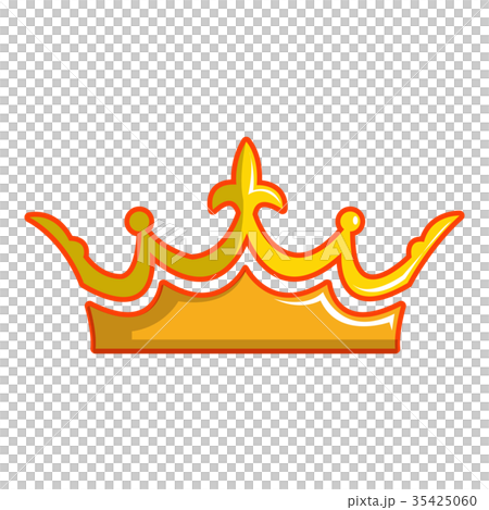 Milady crown icon, cartoon style - Stock Illustration [35425060] - PIXTA