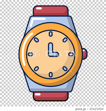 Watch icon, cartoon style - Stock Illustration [35425450] - PIXTA