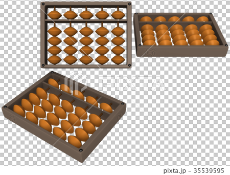 5-digit abacus - Stock Illustration [35539595] - PIXTA