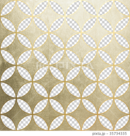 Shippo (background material) gold - Stock Illustration [35734335] - PIXTA
