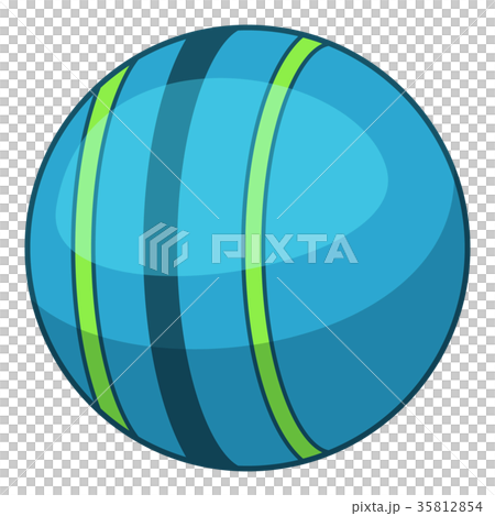 Trainer powerball icon, cartoon style - Stock Illustration [35812854 ...