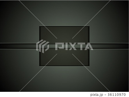 Dark tech geometric concept abstract backgroundのイラスト素材 [36110970] - PIXTA