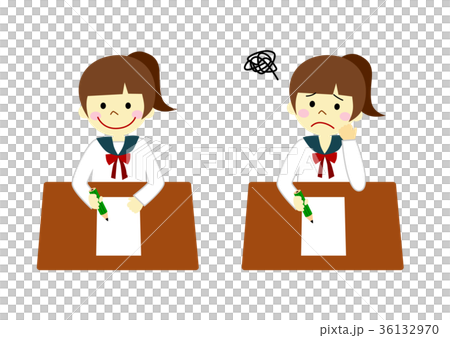 Test girls - Stock Illustration [36132970] - PIXTA