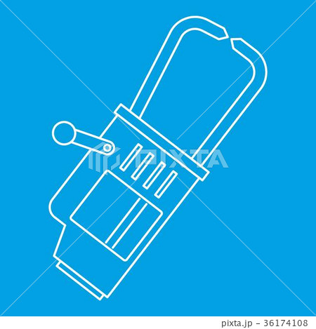 Hammer slag of welder icon outlineのイラスト素材 [36174108] - PIXTA