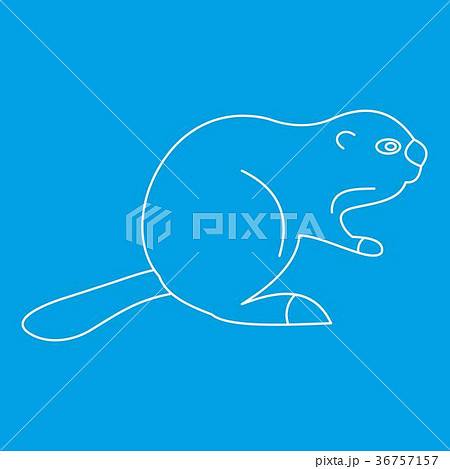 Beaver Outline