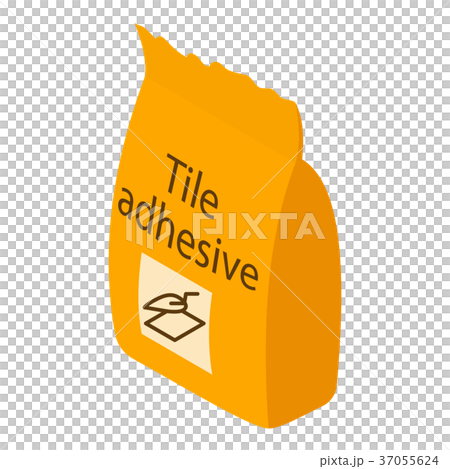 Tile adhesive icon, isometric 3d style - Stock Illustration [37055624 ...