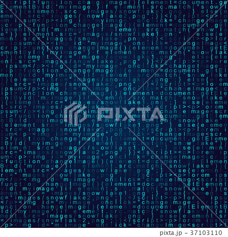 Javascript programming code backgroundのイラスト素材 [37103110] - PIXTA