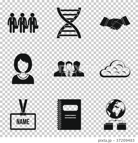 Method icons set, simple style - Stock Illustration [37209483] - PIXTA