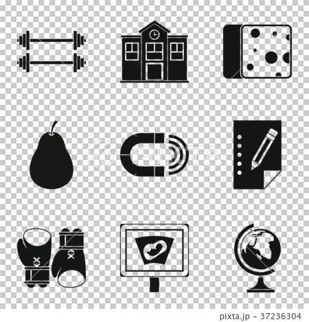 Utility icons set, simple style - Stock Illustration [37236304] - PIXTA