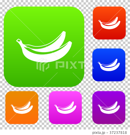 Banana set collection - Stock Illustration [37237818] - PIXTA