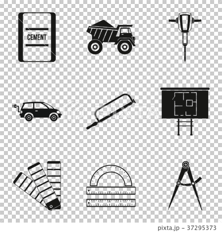 Computation icons set, simple style - Stock Illustration [37295373] - PIXTA
