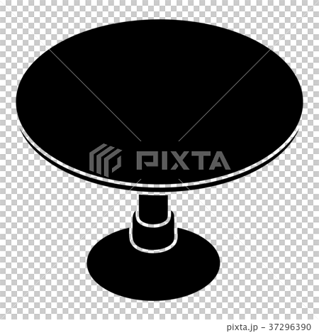 Round table icon, simple style - Stock Illustration [37296390] - PIXTA