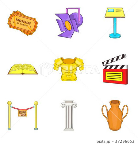 Props icons set, cartoon styleのイラスト素材 [37296652] - PIXTA
