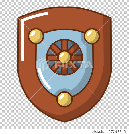 Shield icon, cartoon style - Stock Illustration [37297843] - PIXTA