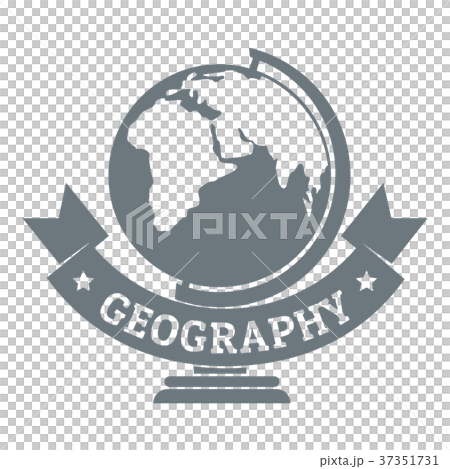 Geography logo, simple gray style - Stock Illustration [37351731] - PIXTA