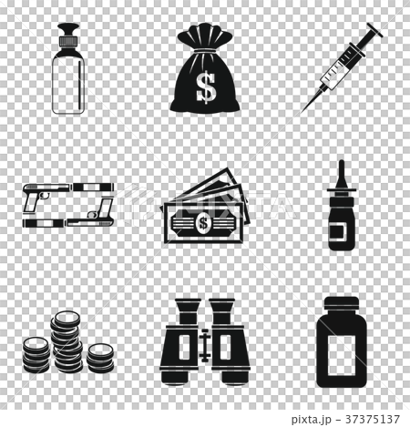 Order icons set, simple style - Stock Illustration [37375137] - PIXTA