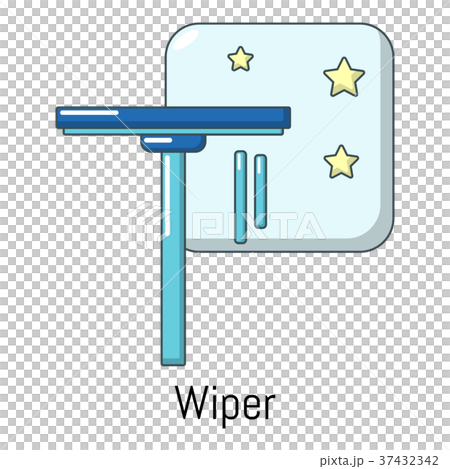 Wiper icon, cartoon style - Stock Illustration [37432342] - PIXTA