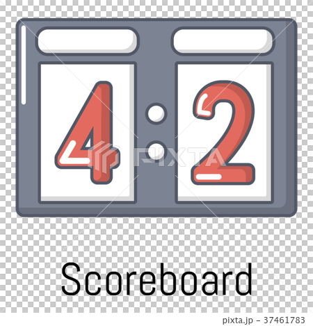 Scoreboard icon, cartoon style - Stock Illustration [37461783] - PIXTA
