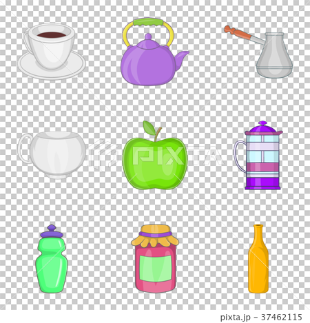 Mead icons set, cartoon style - Stock Illustration [37462115] - PIXTA