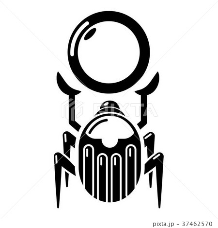 Simple Scarab Symbol