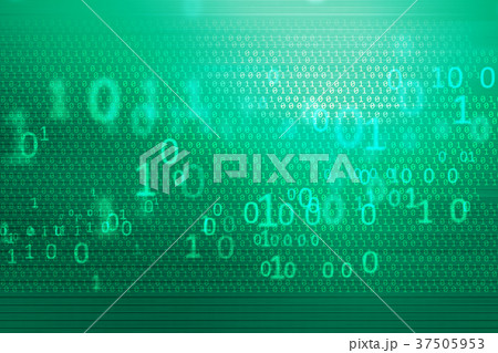 Digital binary codes background concept seriesのイラスト素材 [37505953] - PIXTA