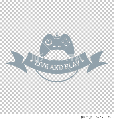 Game logo, simple gray style - Stock Illustration [37570930] - PIXTA