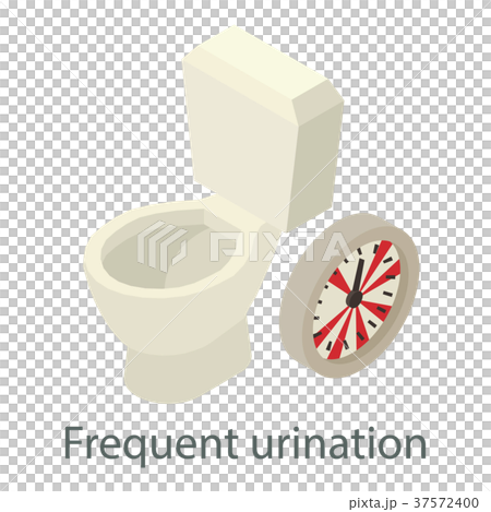 Frequent urination icon, isometric style - Stock Illustration [37572400 ...