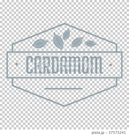 Cardamom logo, simple gray style - Stock Illustration [37573241] - PIXTA