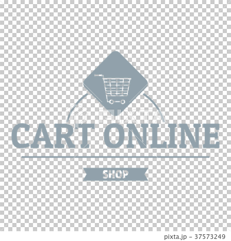 Cart online logo, simple gray style-插圖素材 [37573249] - PIXTA圖庫