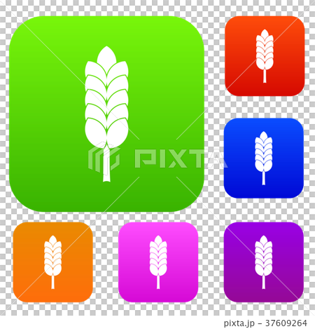 Big spica set color collection - Stock Illustration [37609264] - PIXTA