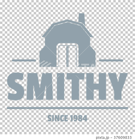 Smithy logo, simple gray style - Stock Illustration [37609833] - PIXTA