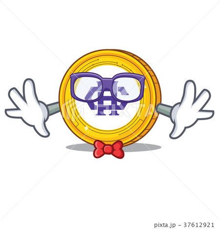 Geek Hshare coin character cartoonのイラスト素材 [37612921] - PIXTA