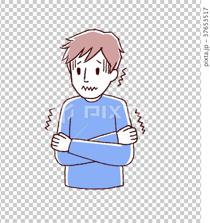 Chilly man - Stock Illustration [37653517] - PIXTA