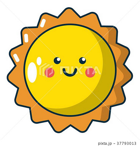 Sun icon, cartoon styleのイラスト素材 [37793013] - PIXTA