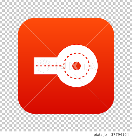 Circular impasse icon digital red - Stock Illustration [37794164] - PIXTA