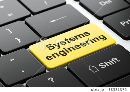 Science concept: Systems Engineering on computerのイラスト素材 [38521376] - PIXTA