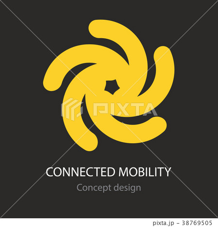 Connected mobility iconのイラスト素材 [38769505] - PIXTA