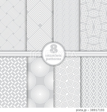 Set of vector seamless patternsのイラスト素材 [38917193] - PIXTA