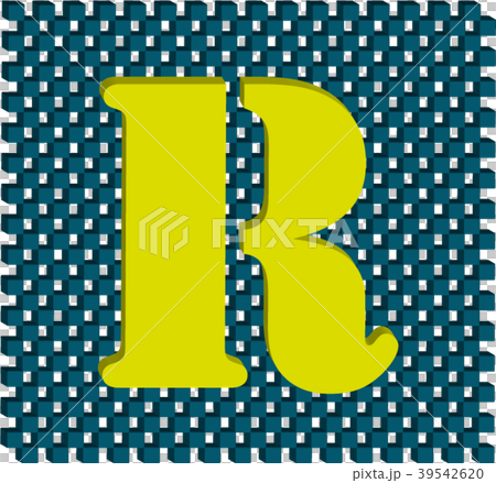 Checkered pattern: R - Stock Illustration [39542620] - PIXTA