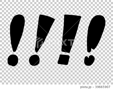 Surprised Mark - Stock Illustration [39665907] - PIXTA